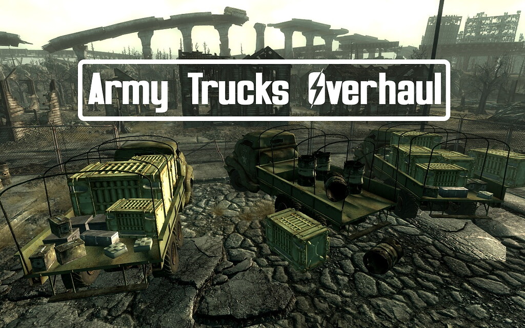 Army Trucks Overhaul - Fallout 3 - Mods-In-Exile